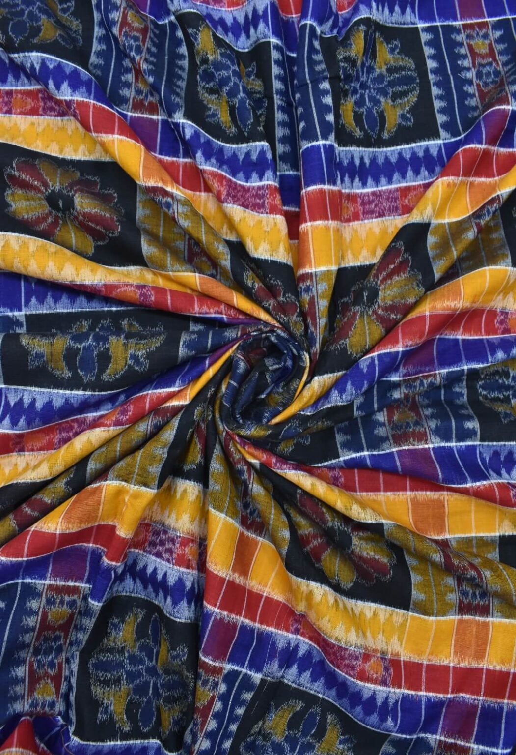 Multi Colour Sambalpuri Handloom Utkal laxmi Cotton Fabrics ...