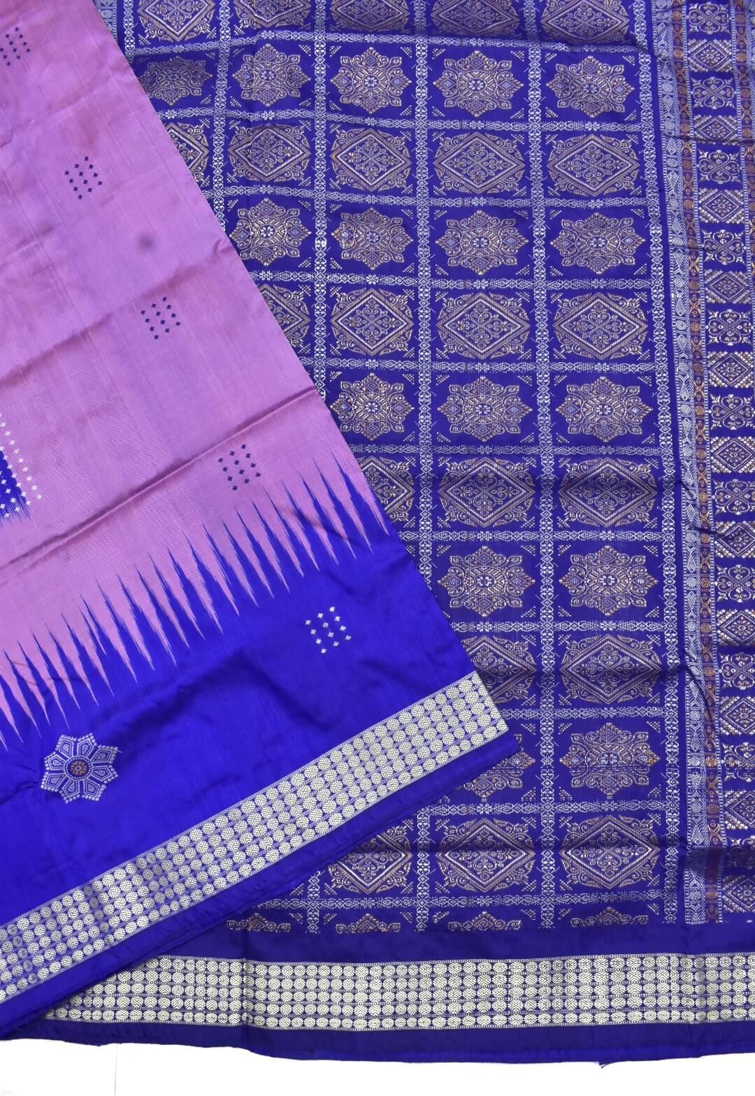 Neon Pink Colour Sambalpuri Handloom Bomkai Silk Saree - Sambalpuri ...